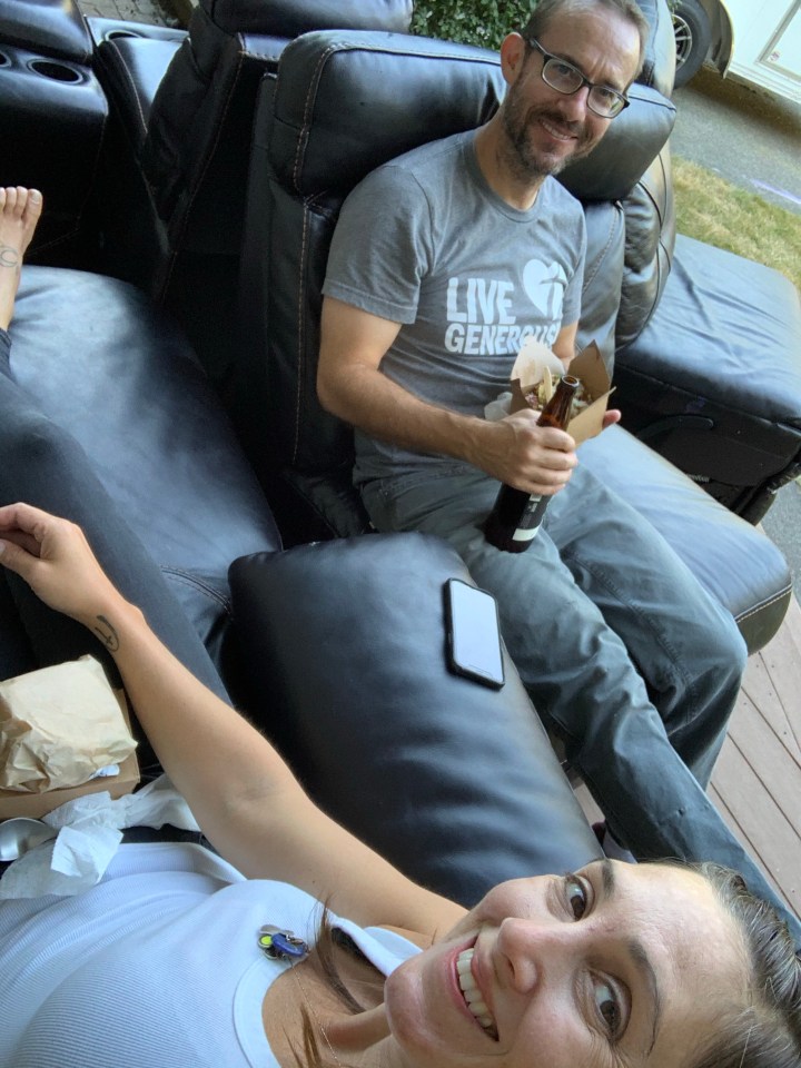 It All Catches Up With You @ Sitting on a Part of the Couch on the ...